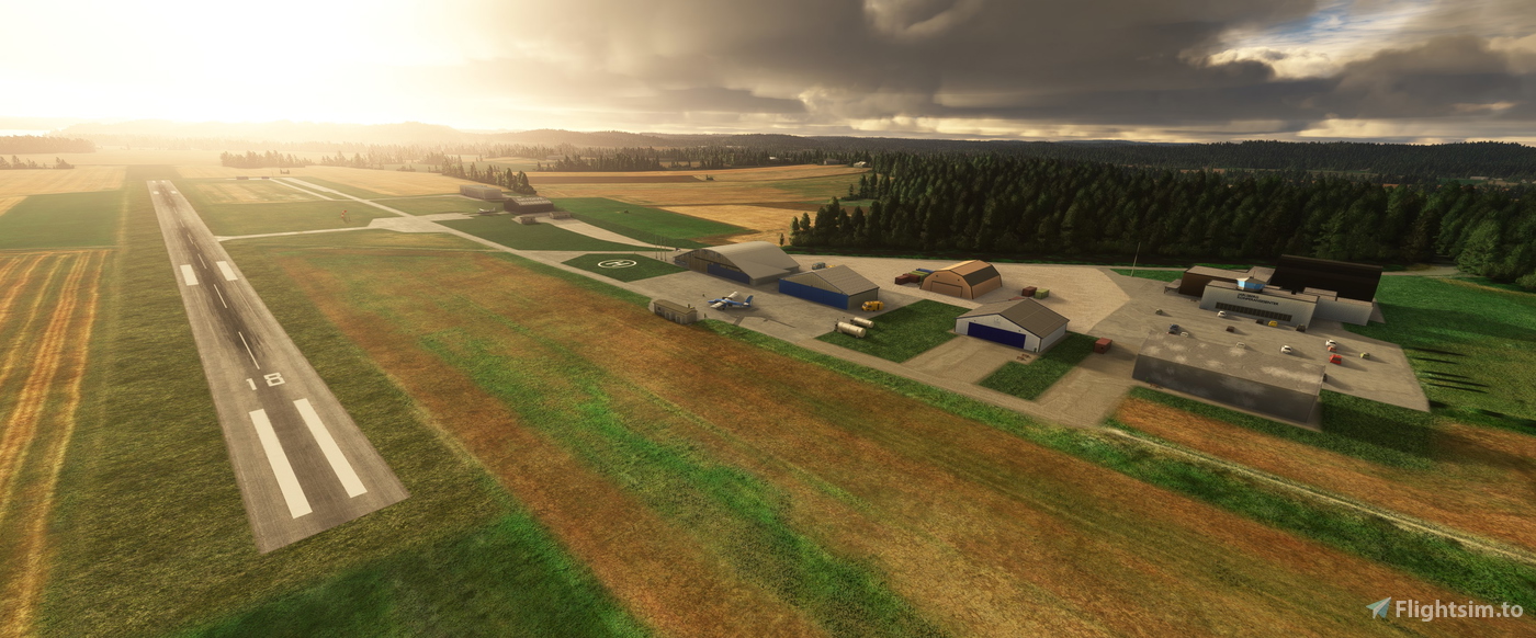 Tønsberg airport, Jarlsberg (ENJB) for Microsoft Flight Simulator | MSFS