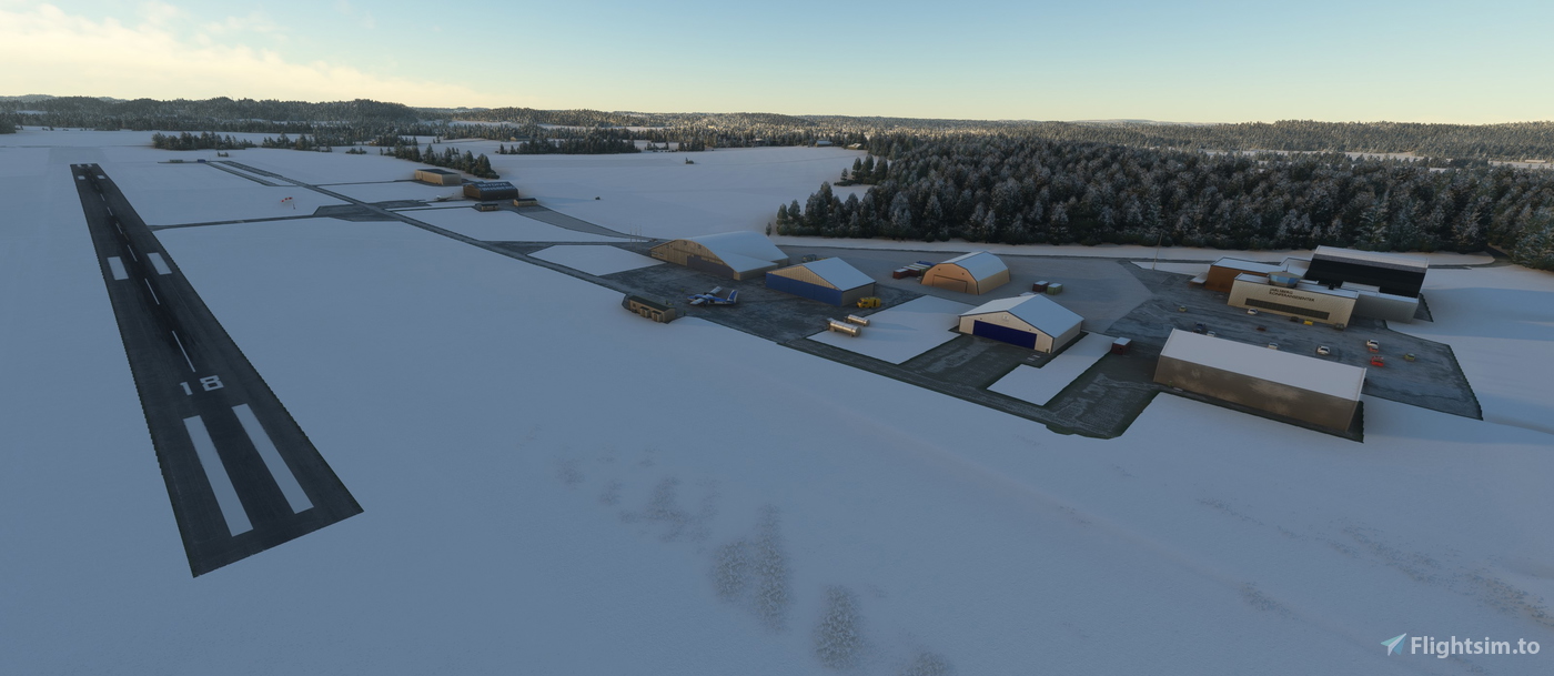 Tønsberg airport, Jarlsberg (ENJB) for Microsoft Flight Simulator | MSFS