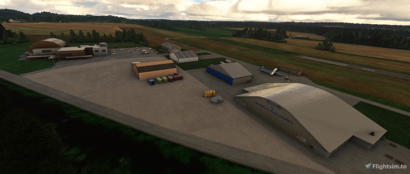 Tønsberg airport, Jarlsberg (ENJB) for Microsoft Flight Simulator | MSFS
