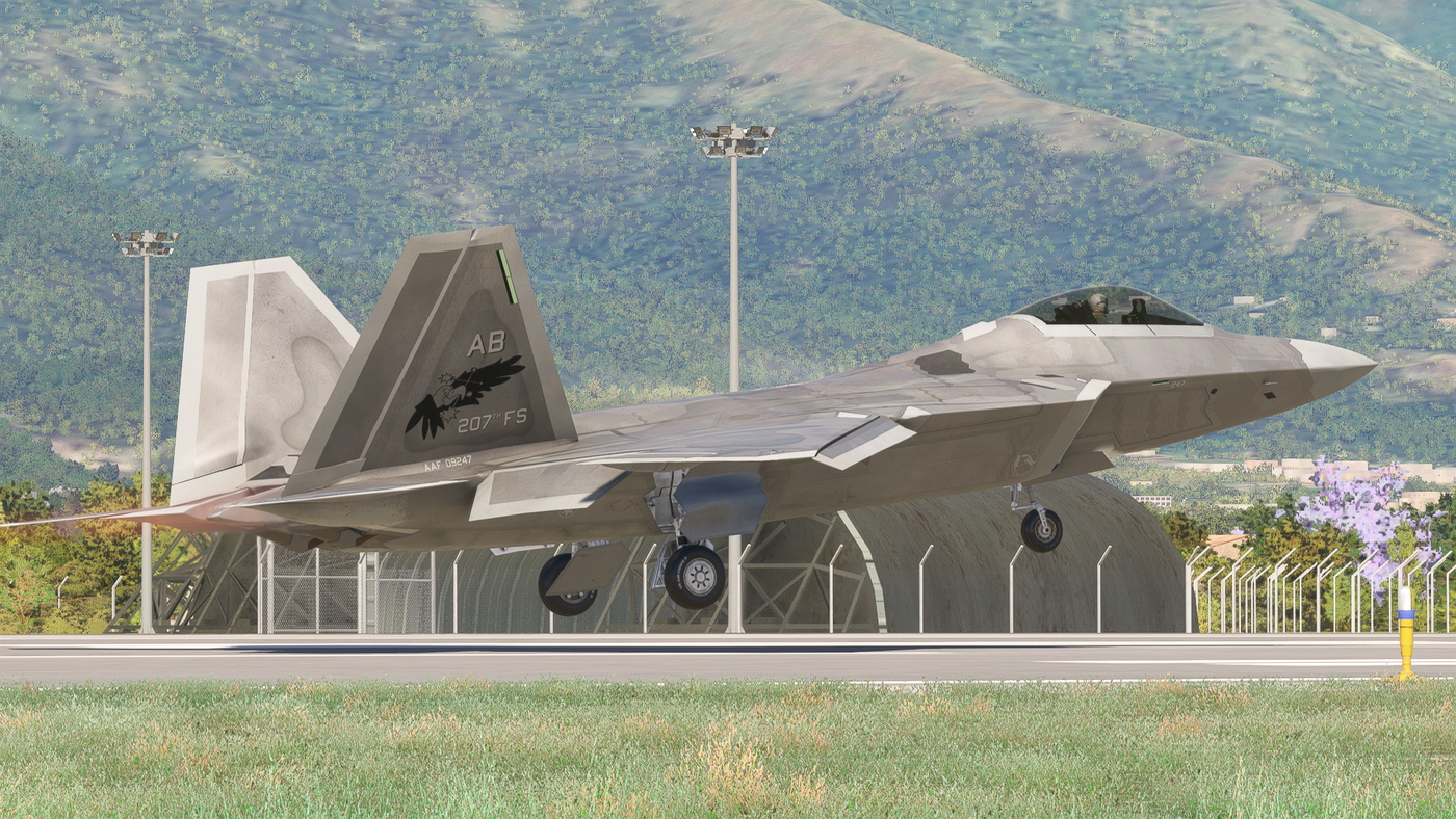 Top Mach Studios F-22A | Aurelian Air Force Gryphus Squadron | Ace ...