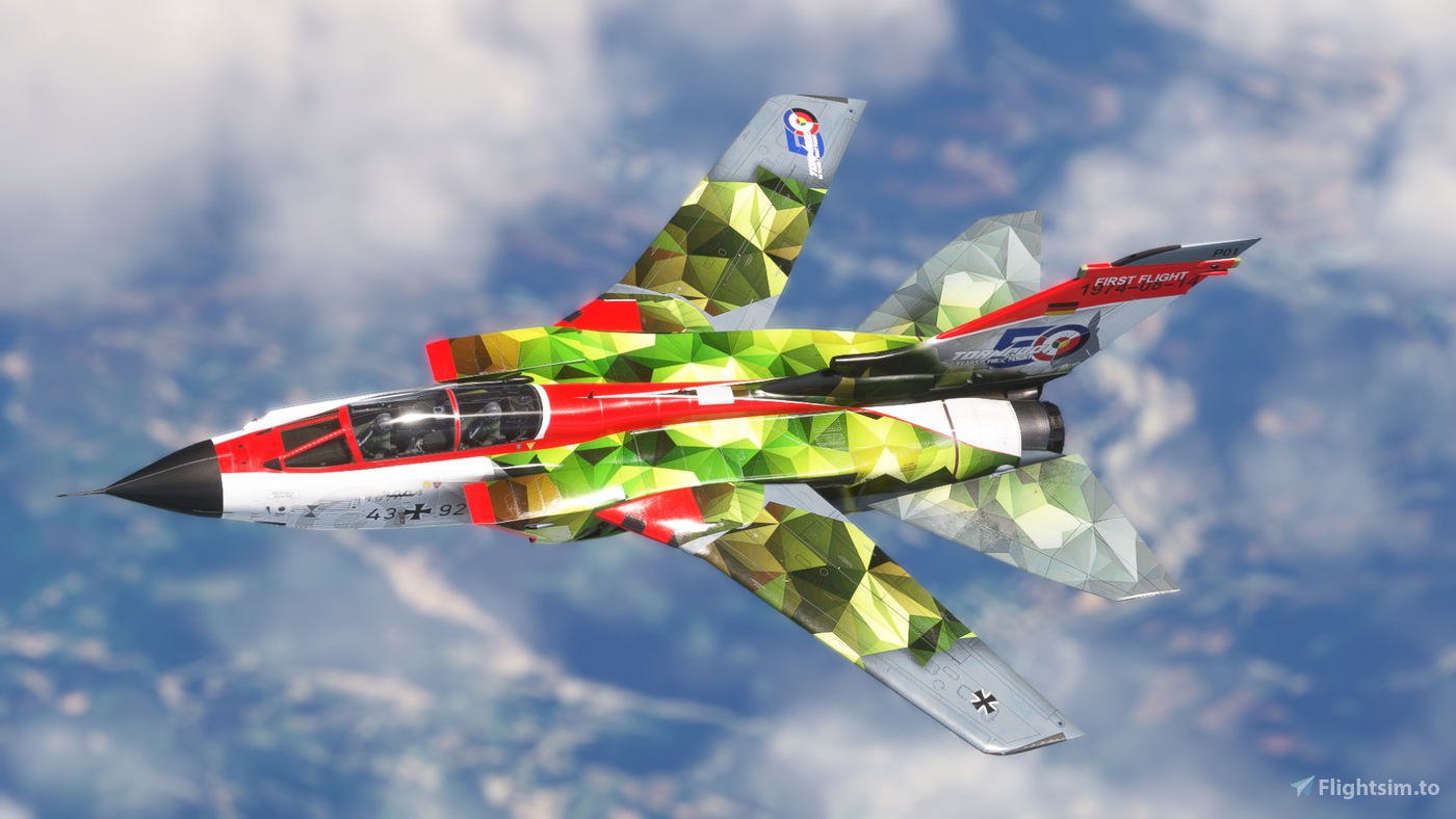 Tornado IDS - IndiaFoxtEcho | 50th years First Flight Luftwaffe for ...