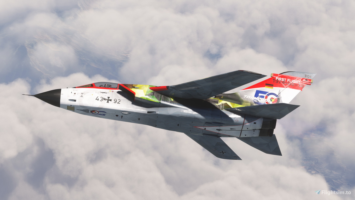Tornado IDS - IndiaFoxtEcho | 50th years First Flight Luftwaffe for ...