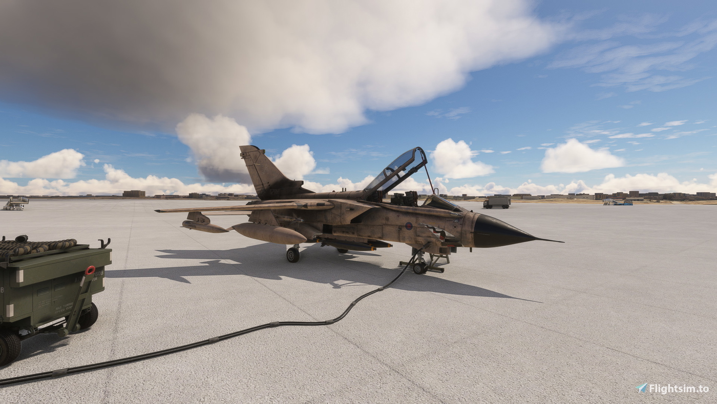 Tornado ZA447 Mig Eater Dirty pour Microsoft Flight Simulator | MSFS