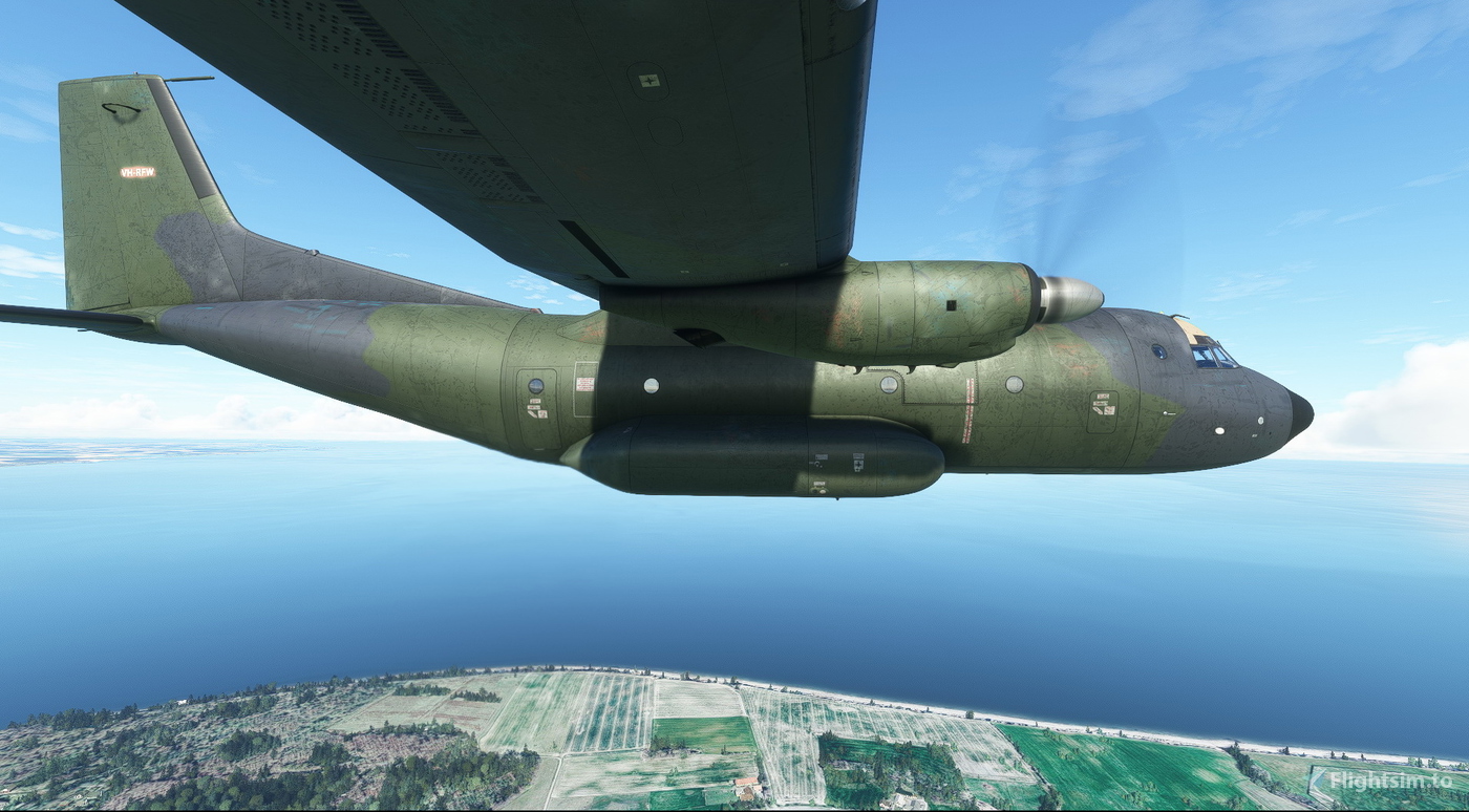 Transall C-160 VH-RFW for Microsoft Flight Simulator | MSFS