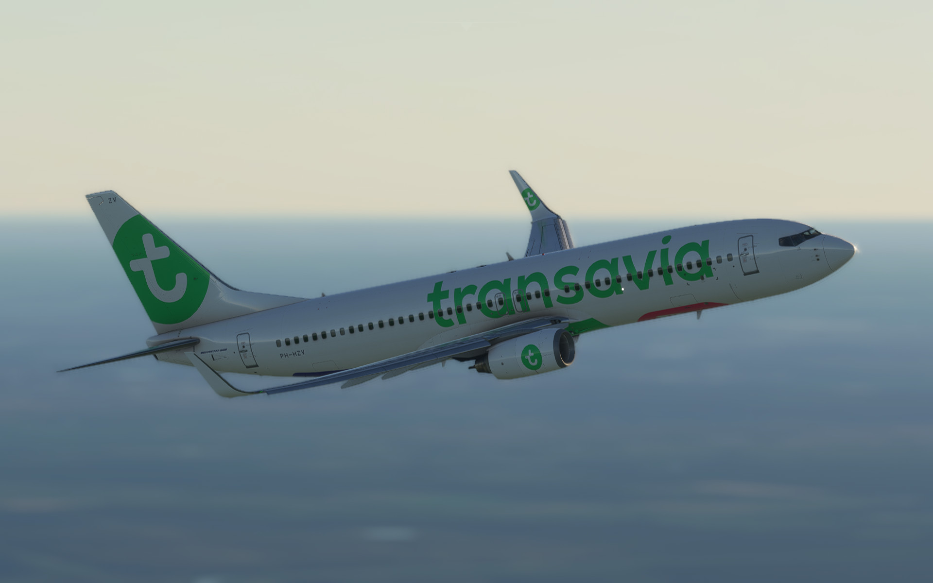 PMDG B737-800 Transavia PH-HZV/X + Interior 4K - MSFS Add-on - Flightsim.to