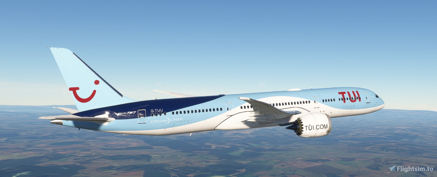 TUI 787-9 G-TUIJ [4K] for Microsoft Flight Simulator | MSFS