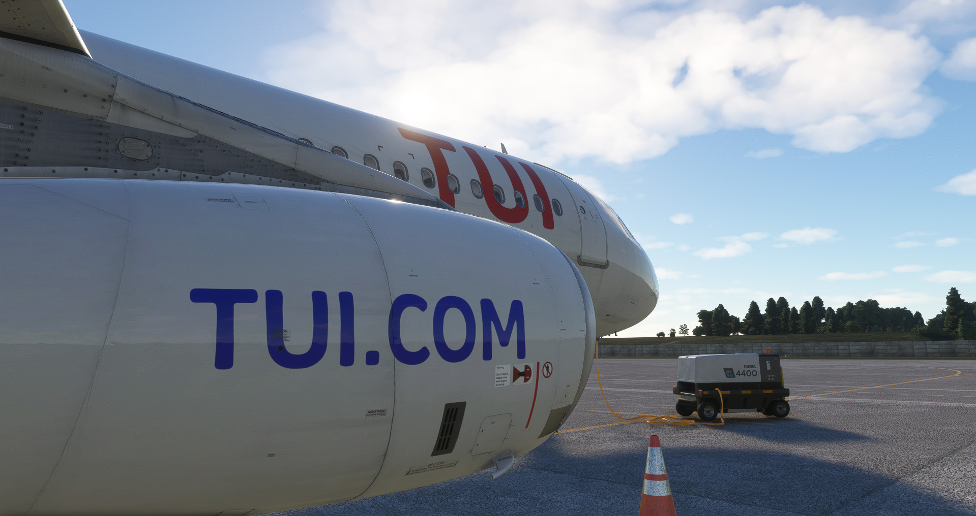 TUI Airways UK (op. by Avion Express) 9H-MLP [IAE] | Fenix A320 V2B2 ...