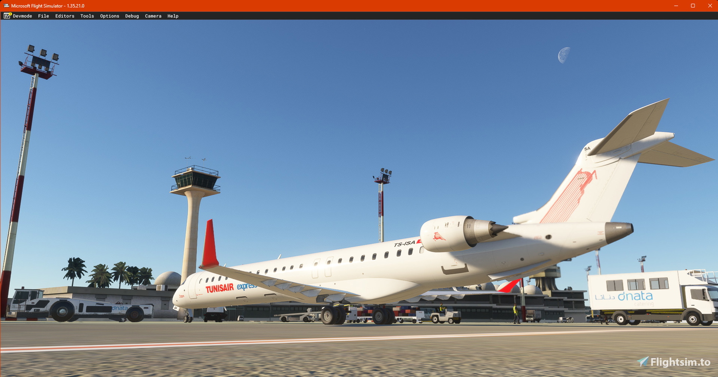 Tunisair Express TS-ISA Bombardier CRJ900 livery for Microsoft Flight ...