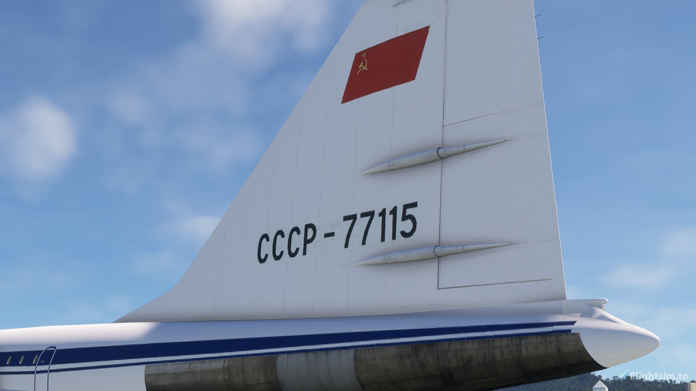 Tupolev Tu-144D (FSX Port) for Microsoft Flight Simulator | MSFS