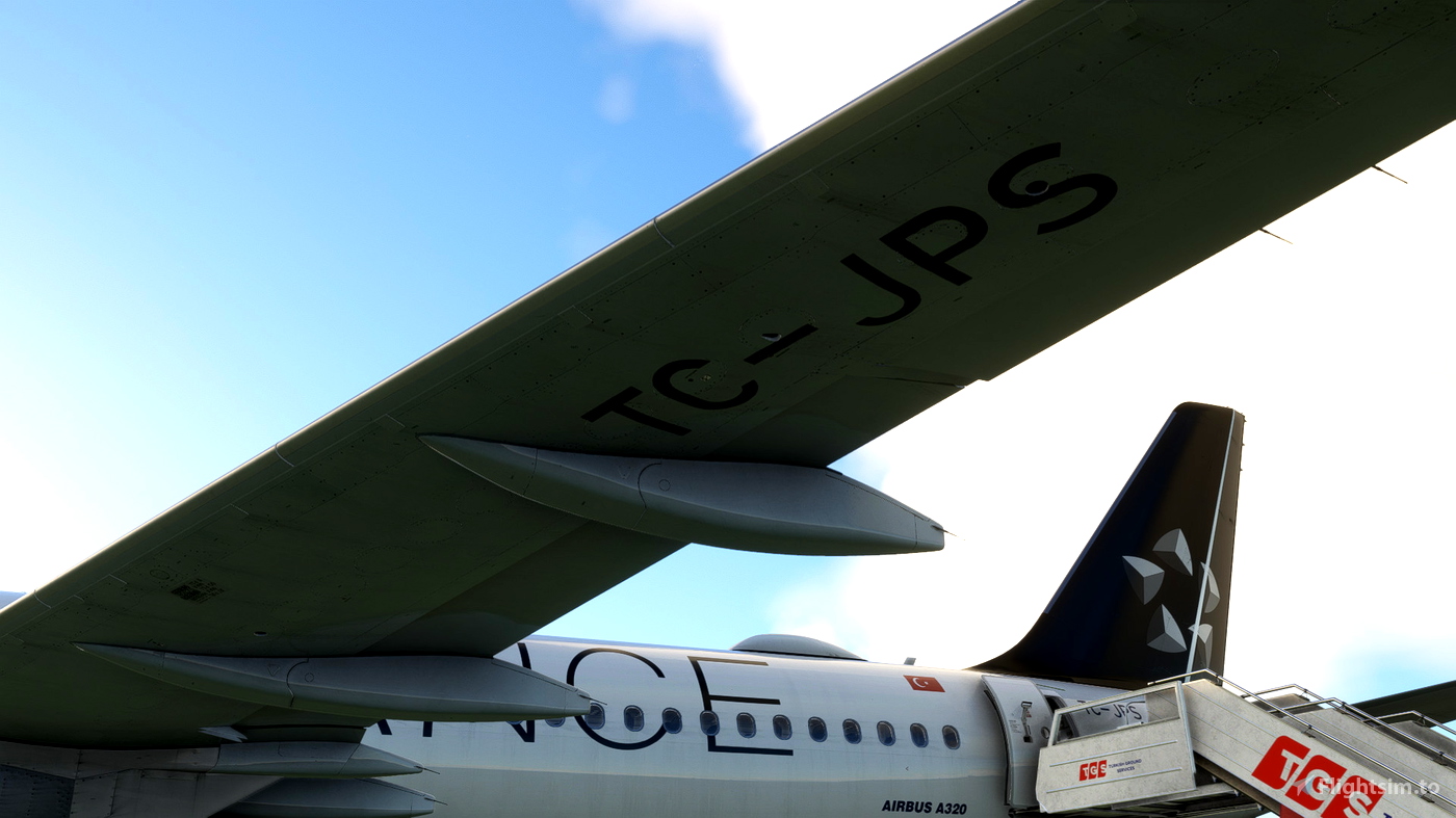 Turkish Airlines A320 TC-JPS "Burdur" (Fenix) IAE2500 (v2b2) dla ...