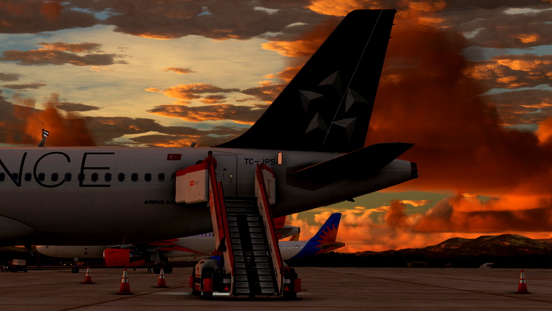 Turkish Airlines A320-232 TC-JPS "Burdur" + [Cabin], [TK's ...