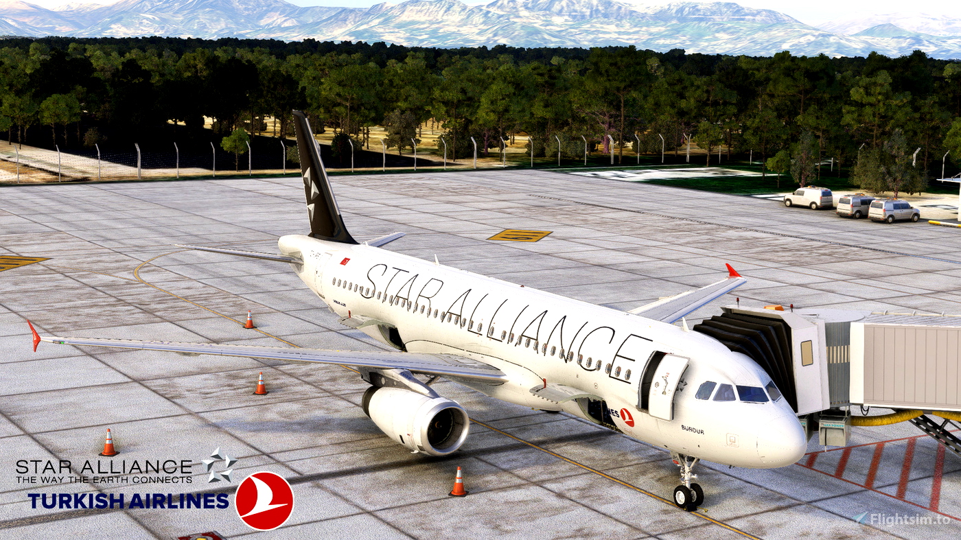 Turkish Airlines A320-232 TC-JPS "Burdur" + [Cabin], [TK's ...