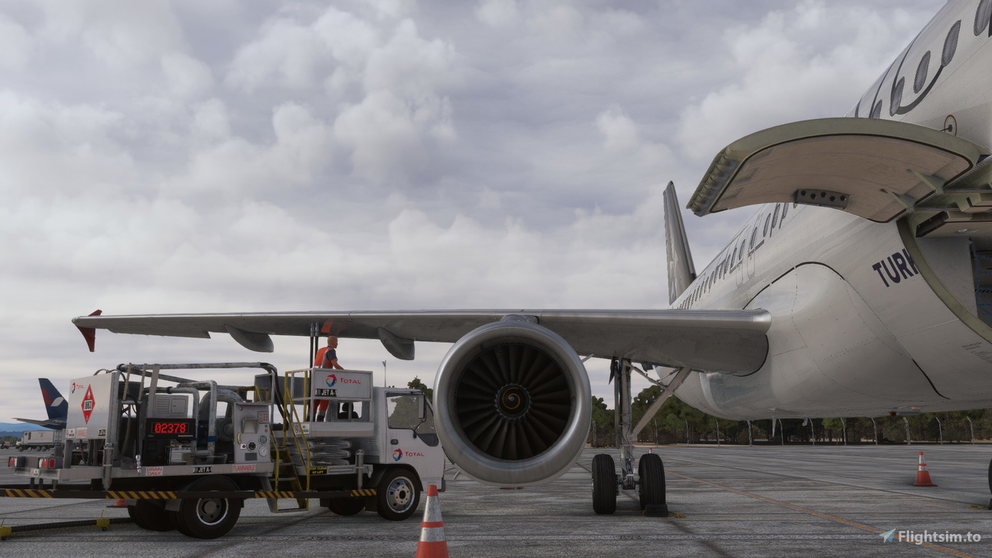 Turkish Airlines A320-232 TC-JPS "Burdur" + [Cabin], [TK's ...