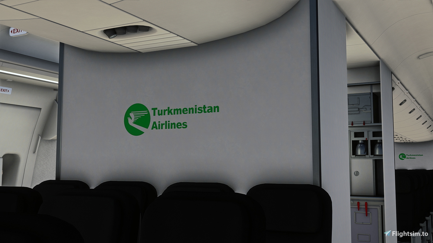 🇹🇲 Turkmenistan Airlines EZ-A781 for Microsoft Flight Simulator | MSFS
