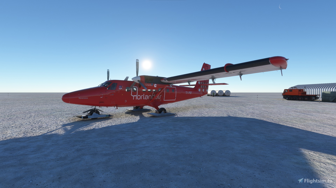 Twin Otter DHC6 Norlandair opf Air Greenland für Microsoft Flight Simulator | MSFS