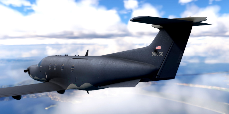 U-28A "Draco" Special Operations Command for Microsoft Flight Simulator ...