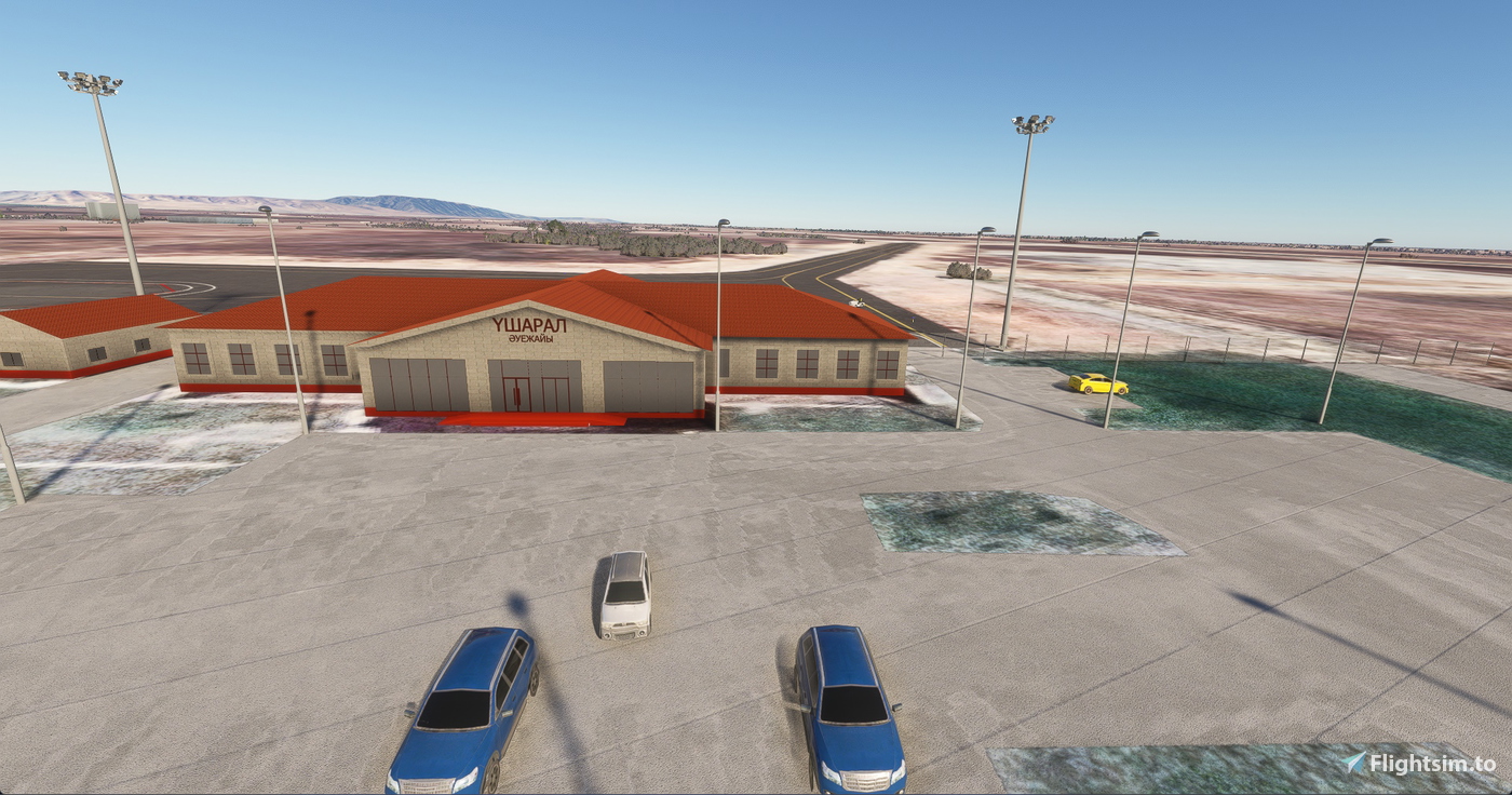 UAAL - Usharal airport for Microsoft Flight Simulator | MSFS