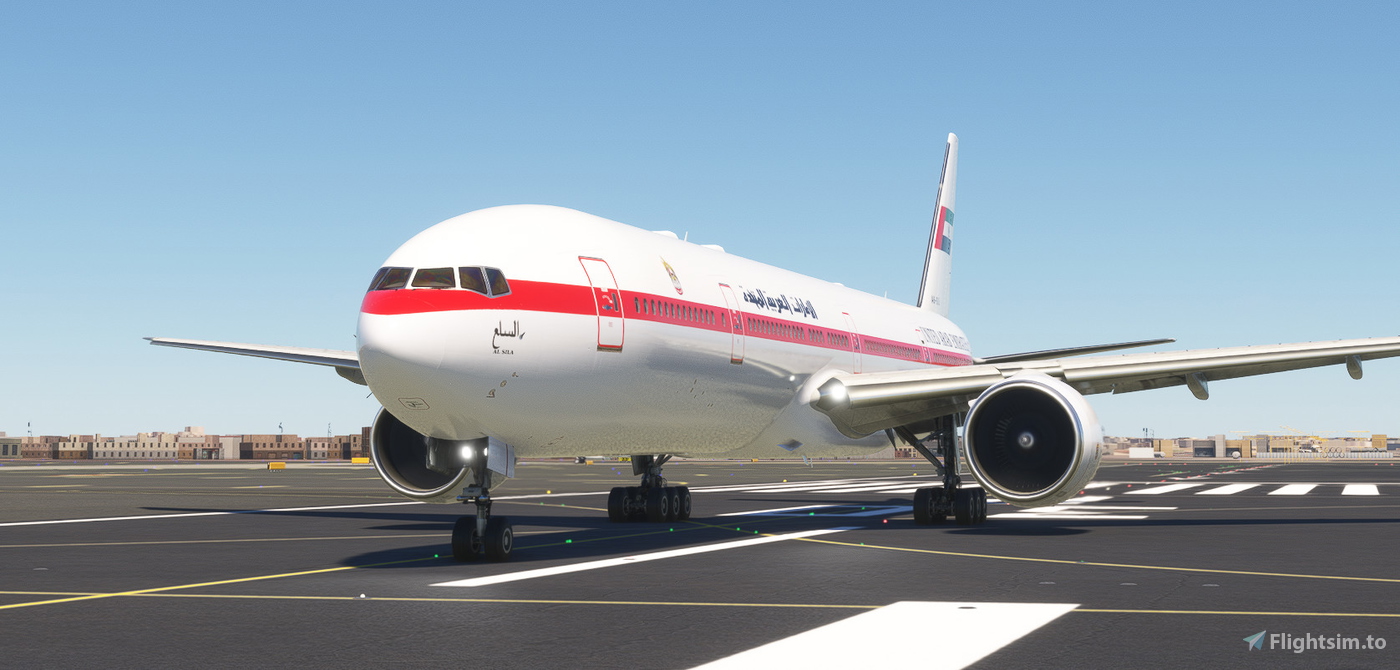 UAE A6-SIL "AL SILA" for Microsoft Flight Simulator | MSFS