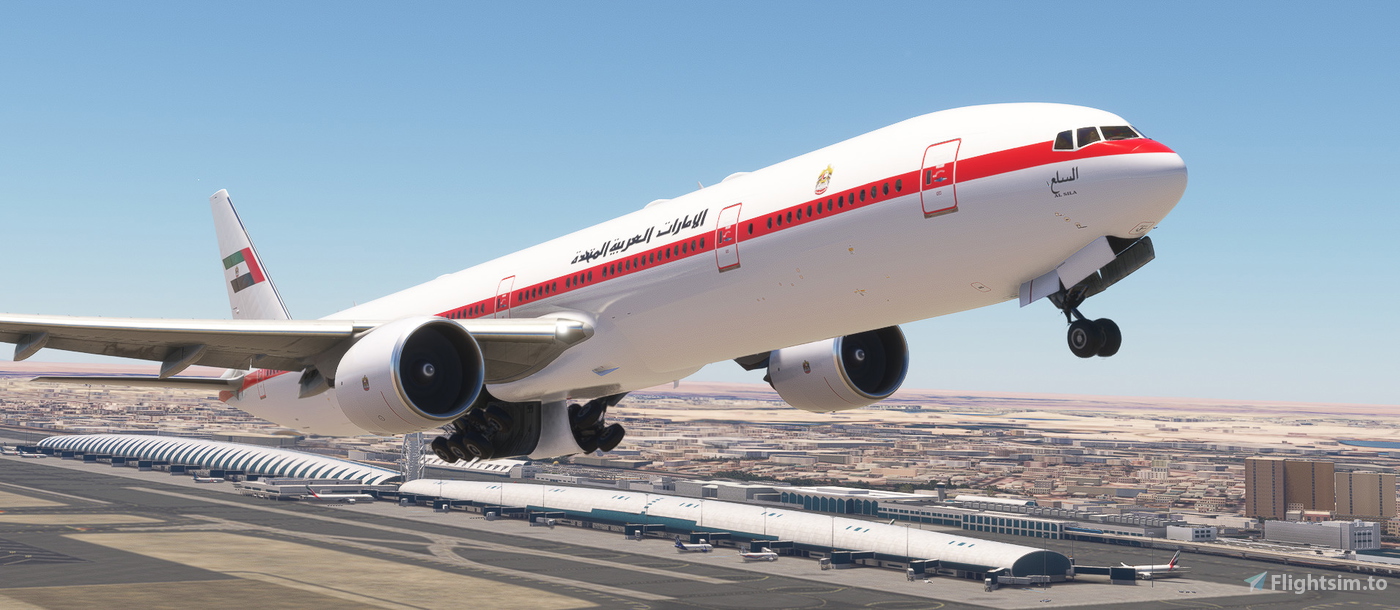 UAE A6-SIL "AL SILA" for Microsoft Flight Simulator | MSFS