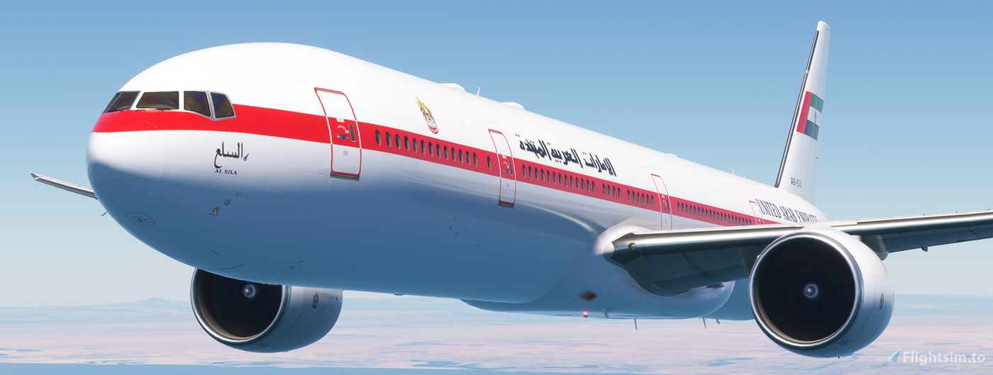 UAE A6-SIL "AL SILA" for Microsoft Flight Simulator | MSFS