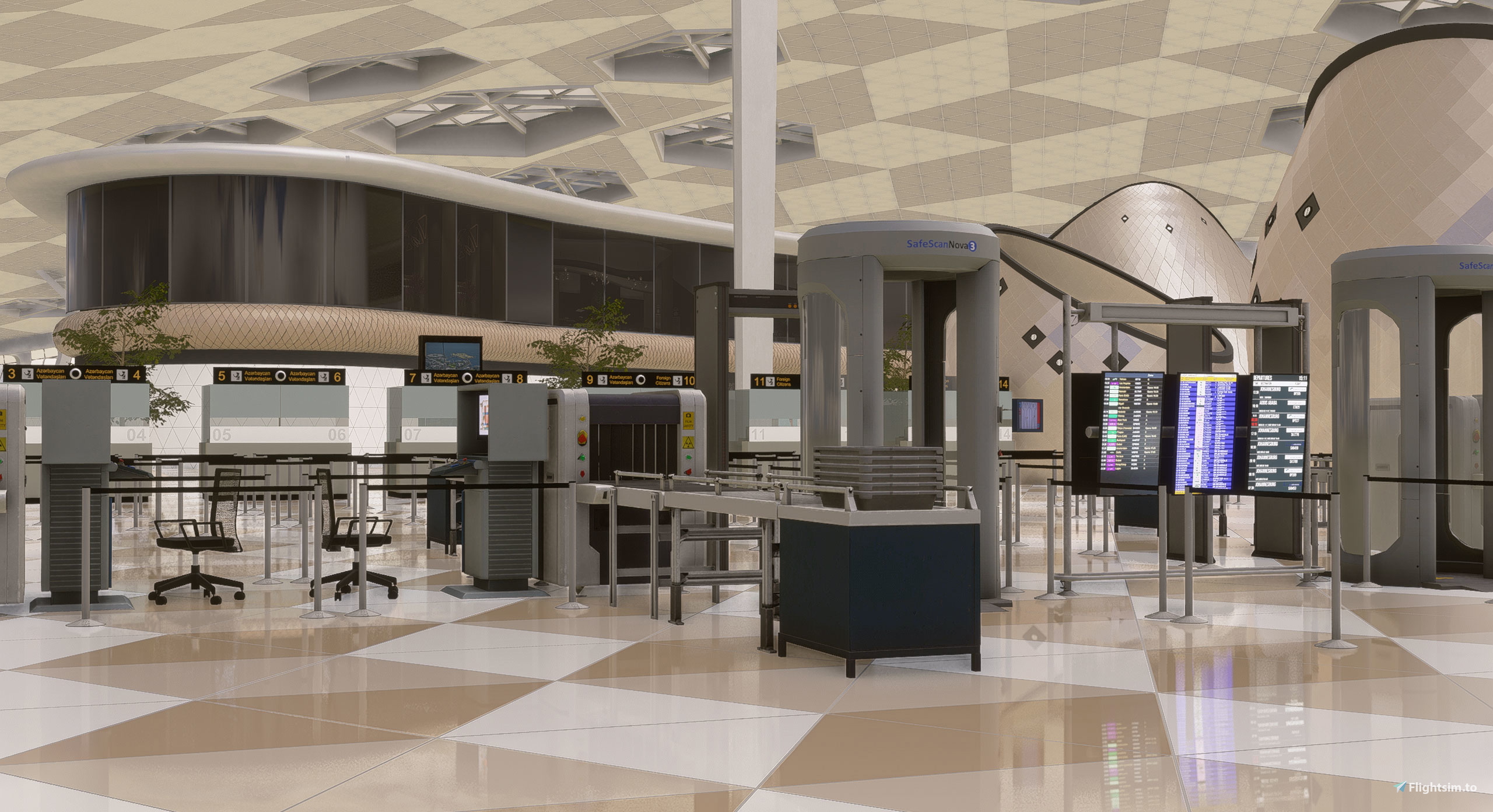 Azrsim - UBBB - GYD - Baku Azerbaijan - MSFS20/24 for Microsoft Flight ...
