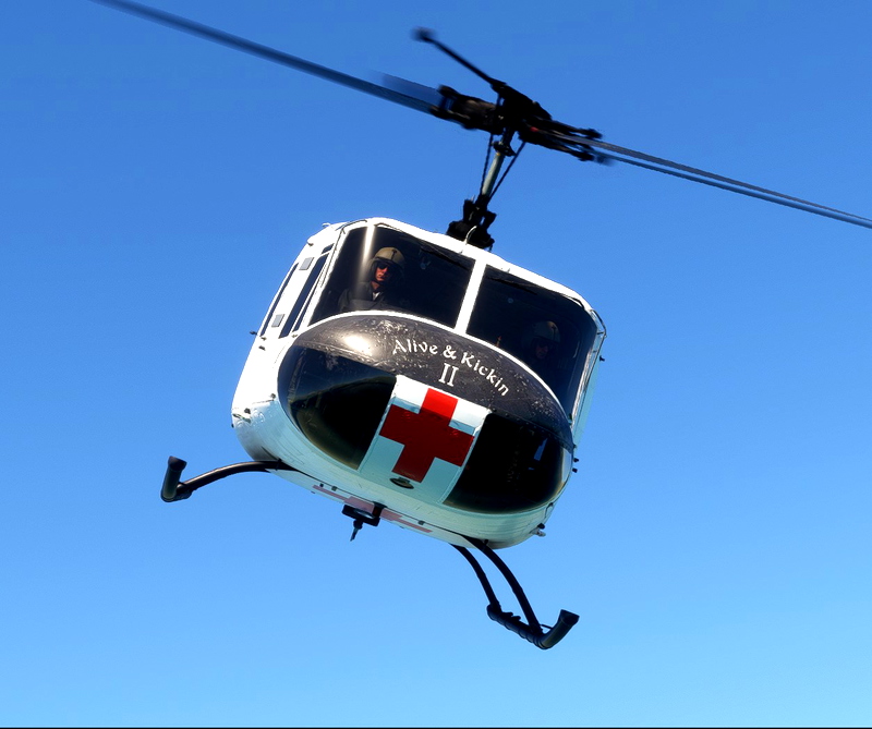 UH-1H Huey 57th Medical Detachment UH-1H "White Elephant" 1972 for ...