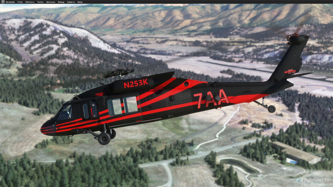 UH-60 PRIVATE RIDE for Microsoft Flight Simulator | MSFS