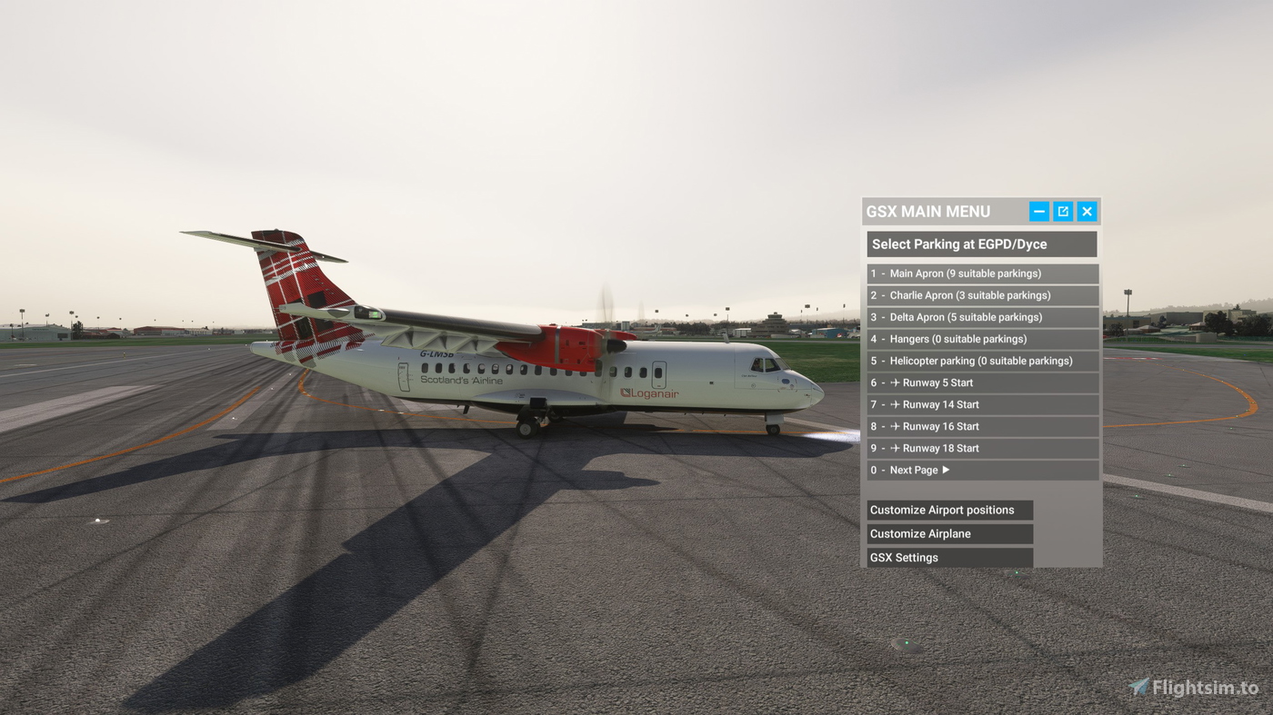 UK2000 Aberdeen, Scotland (EGPD) GSX Profile for Microsoft Flight ...