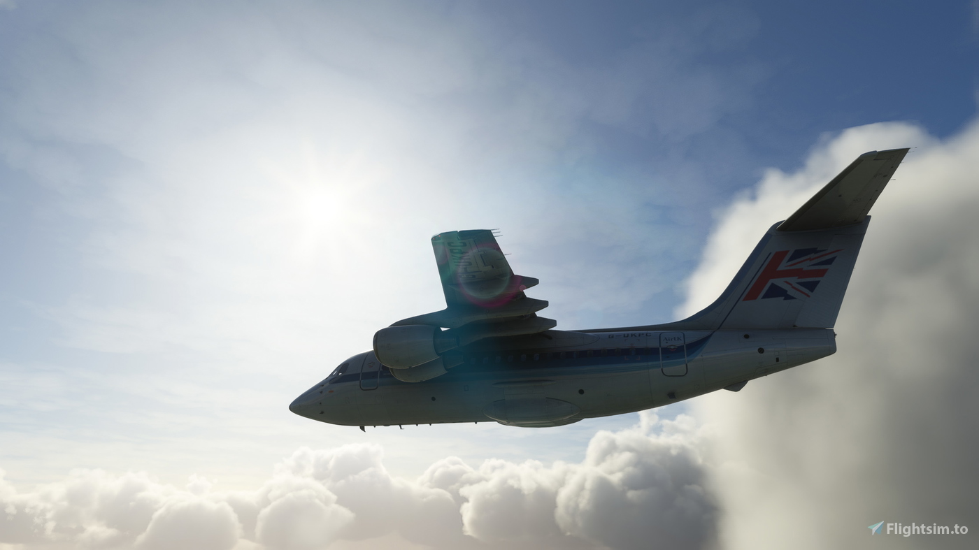 UK954 EGSS to LFPG WITH REAL ATC AUDIO for Microsoft Flight Simulator ...