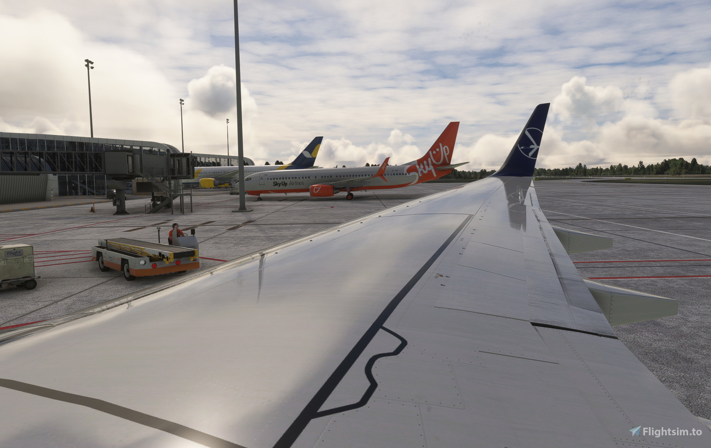 UKLL Lviv International Airport - FSLTL Static Aircraft for Microsoft ...