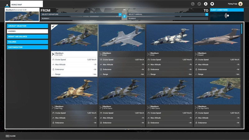 FSX/P3D Converted | UKMIL Blackburn Buccaneer S2 Package for Microsoft ...
