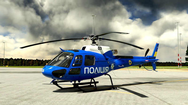 Ukraine Police [03] V2 | 4K for Microsoft Flight Simulator | MSFS