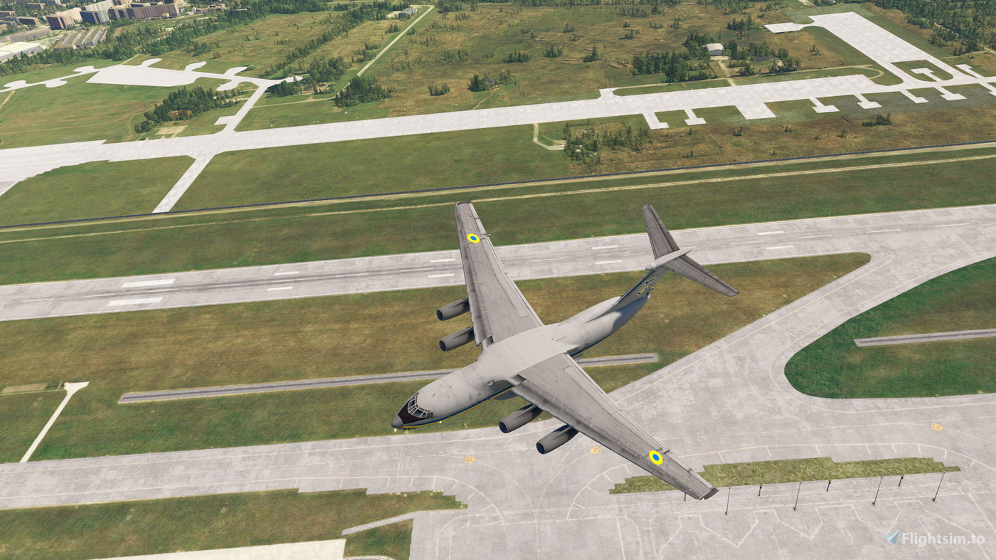 Ukrainian IL-76MD for Microsoft Flight Simulator | MSFS