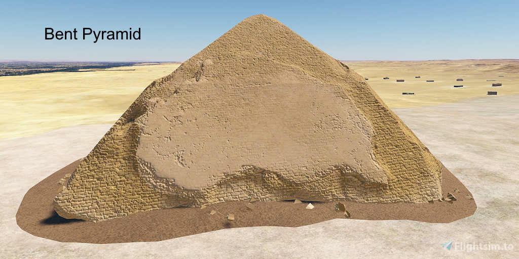 Ultralight Sightseeing - Egypt - Giza - Pyramid of Djoser - Red Pyramid ...