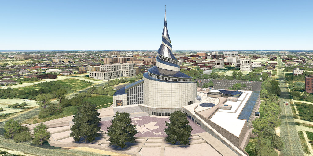Ultralight Sightseeing - Missouri - Independence Temple for Microsoft ...