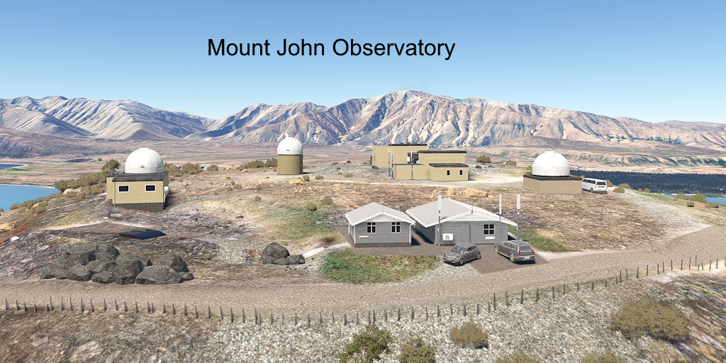 Ultralight Sightseeing - New Zealand - Tekapo - Observatory - Good ...