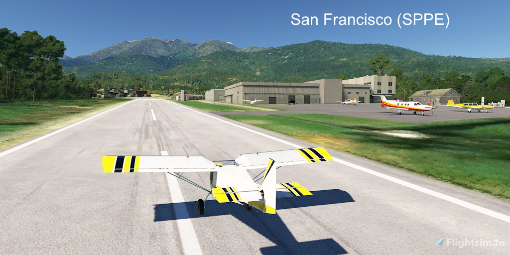 Ultralight Sightseeing - Peru - Luisiana to San Francisco Airport ...