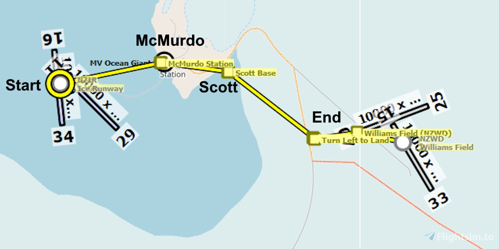 Ultralight Sightseeing - Antarctica - McMurdo Station - Scott Base for ...