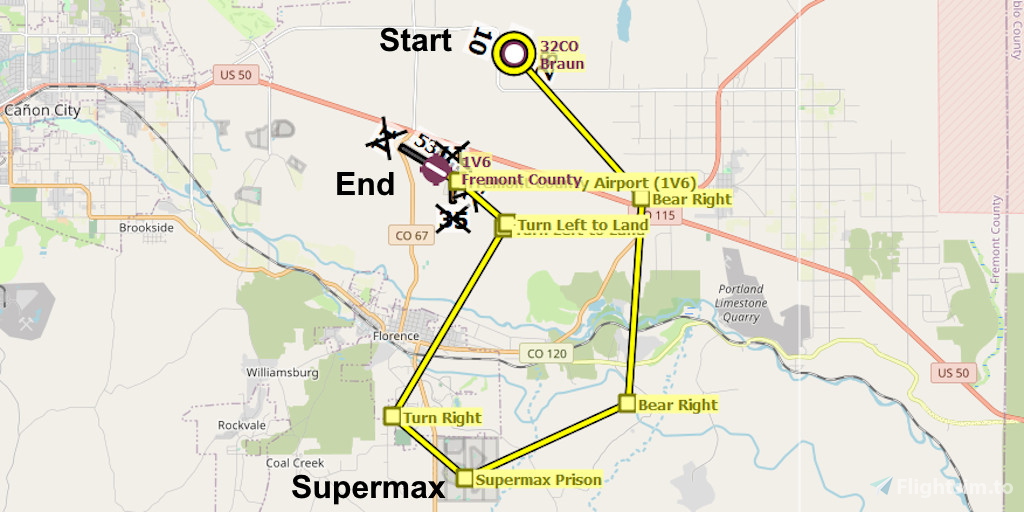 Ultralight Sightseeing - Colorado - Supermax Prison for Microsoft ...