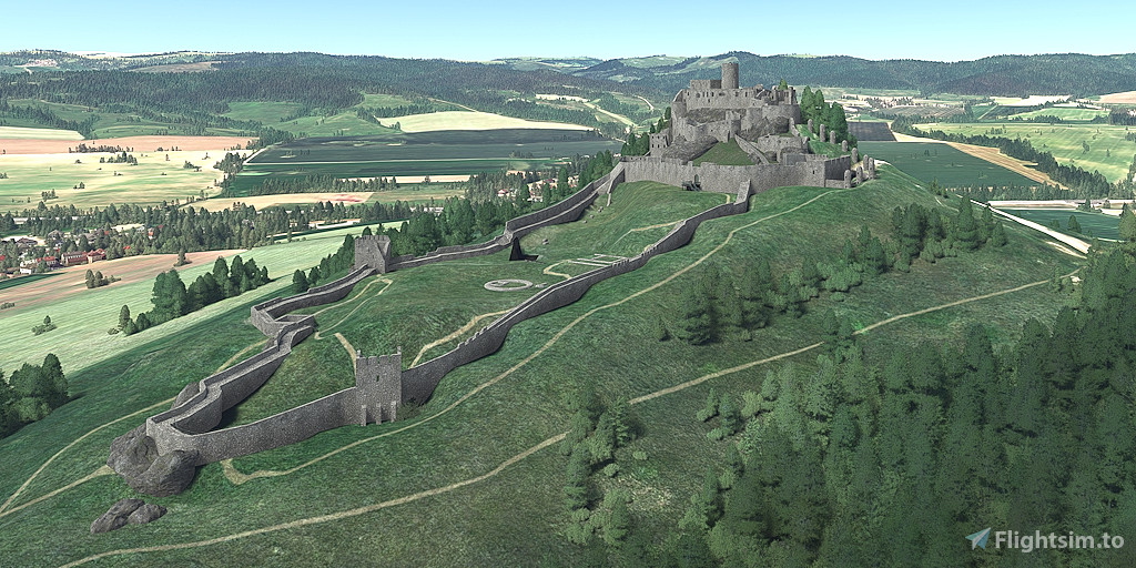 Ultralight Sightseeing - Slovakia - Spisske Podhradie - Spis Castle for ...