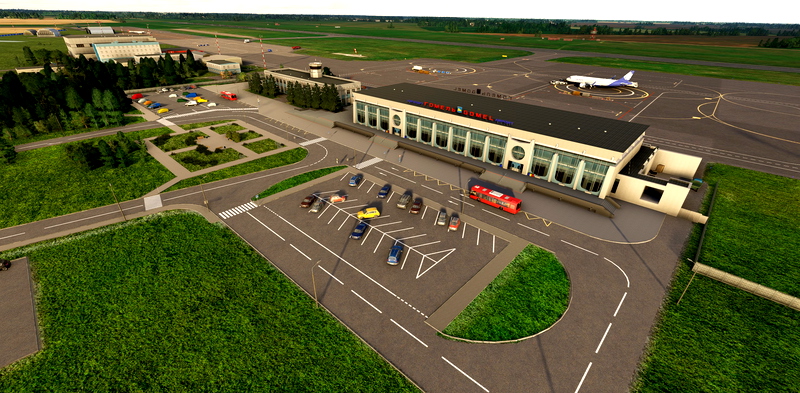 UMGG - Gomel Airport for Microsoft Flight Simulator | MSFS