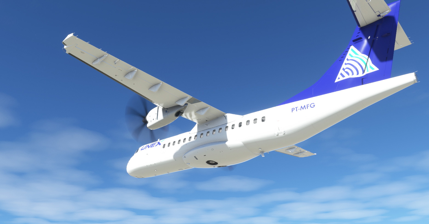 Unex | PT-MFG | Asobo ATR42-600 for Microsoft Flight Simulator | MSFS