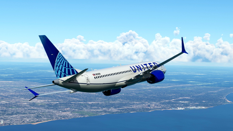 Threads - United 737 MAX (w/ Painted Winglets) - Bredok3D 737 for ...