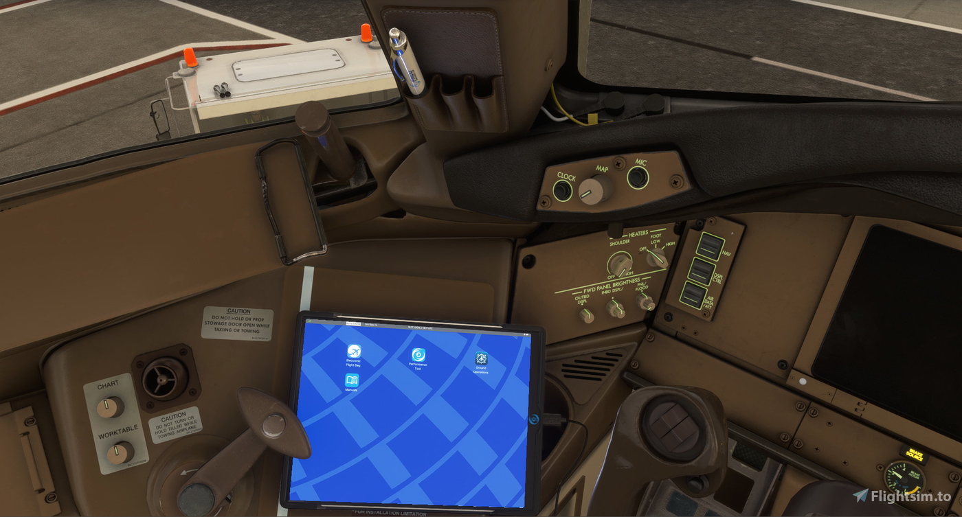 United Airlines EFB Wallpaper for Microsoft Flight Simulator | MSFS