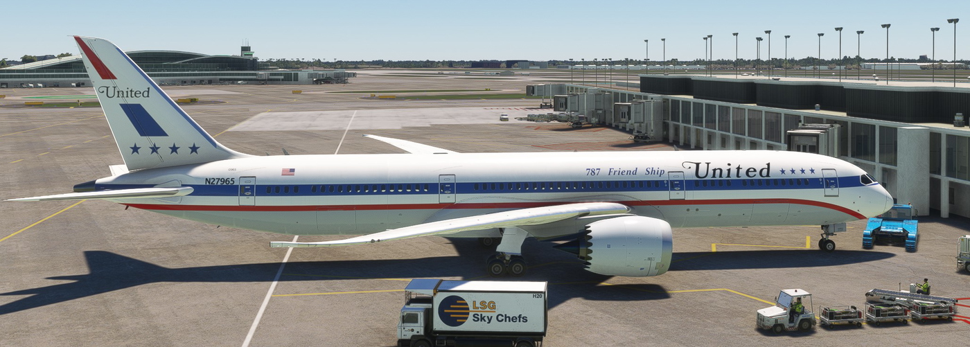 UNITED AIRLINES N27965 "FRIENDSHIP" LIVERY (FICTIONAL) for Microsoft ...
