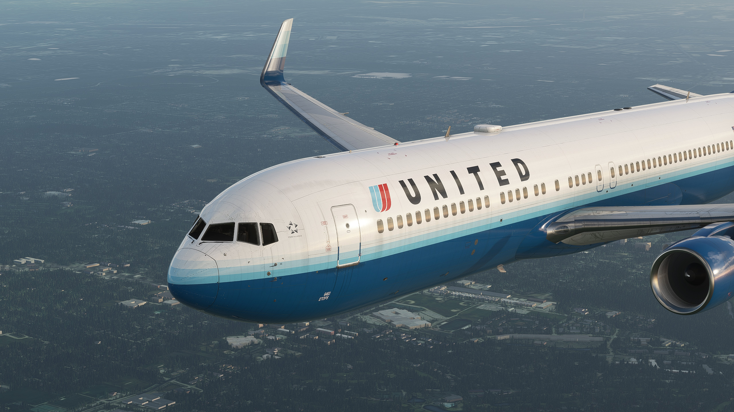 United (Blue Tulip) (Winglet) - CS 767-300 (PW) - MSFS Add-on ...