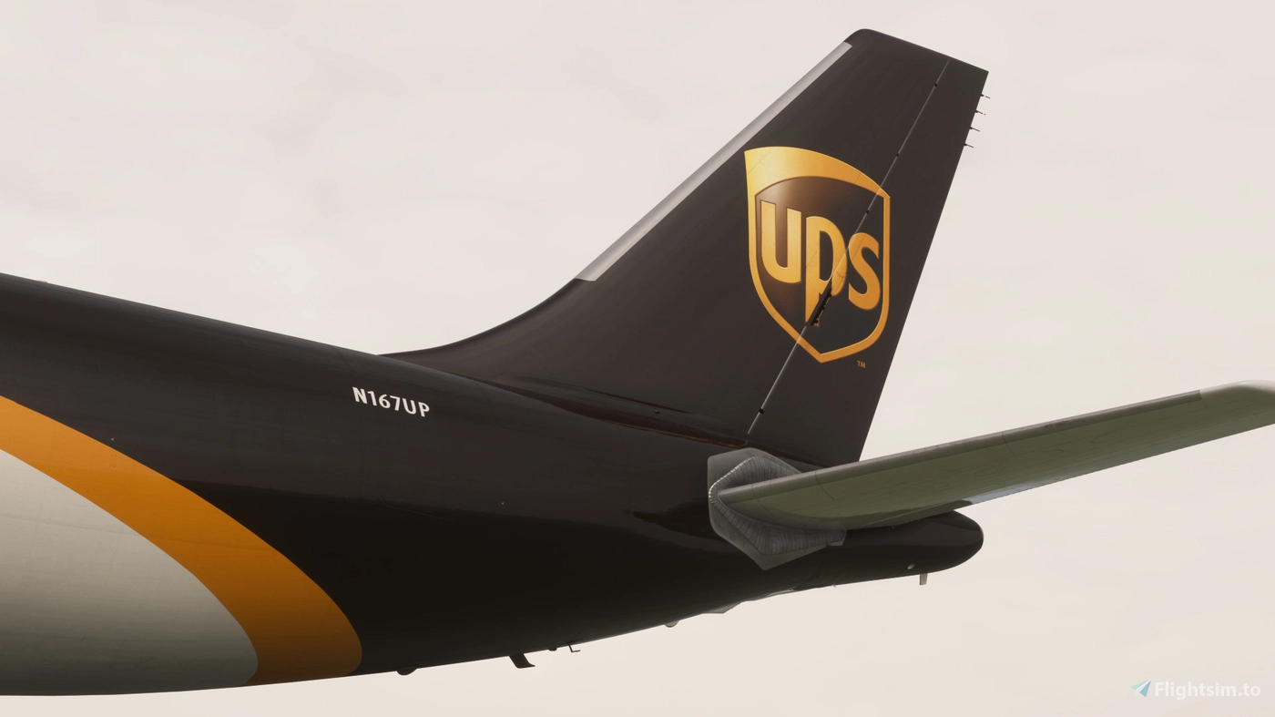 United Parcel Service (UPS - N167UP) 8K & 4K - IniBuilds A300 Freighter ...
