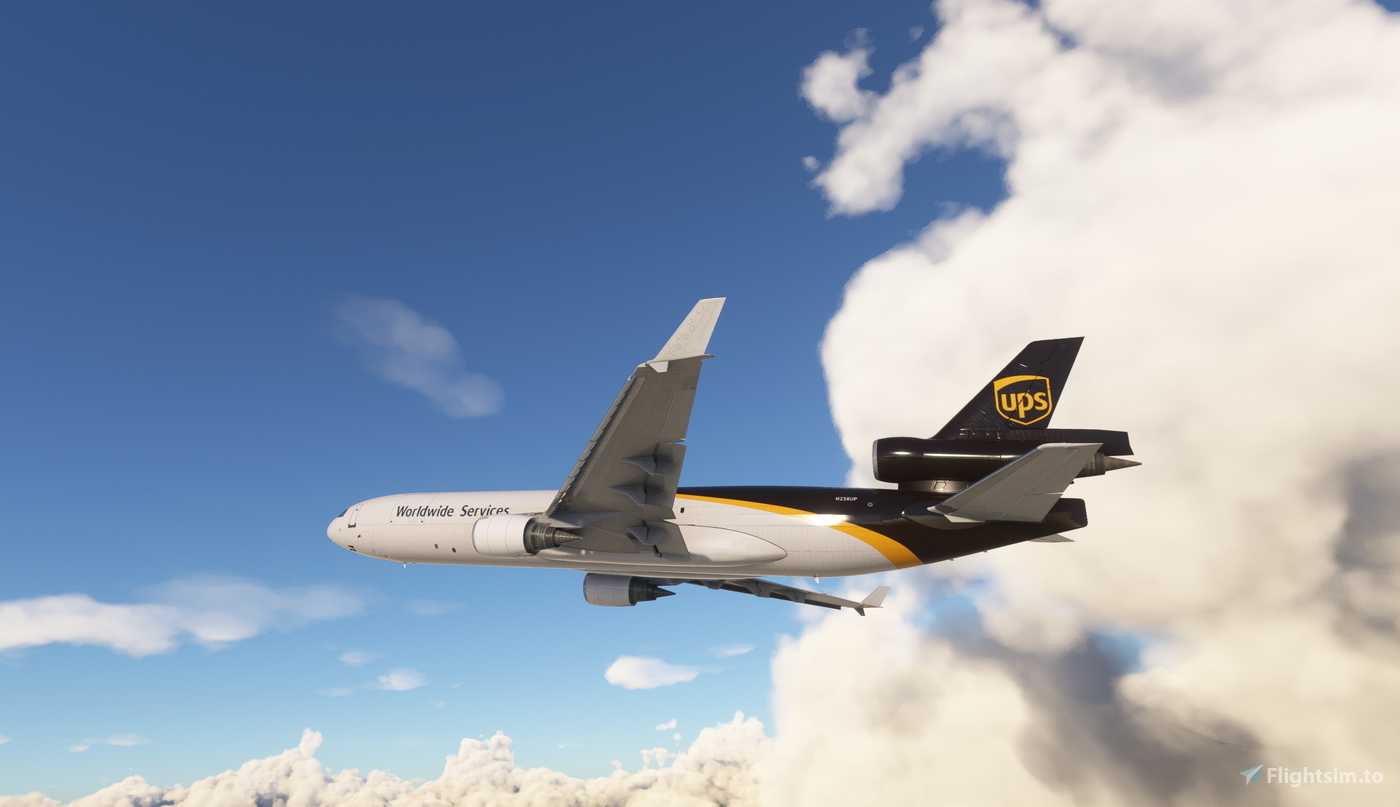 UPS MD-11F N258UP *OUTDATED* for Microsoft Flight Simulator | MSFS