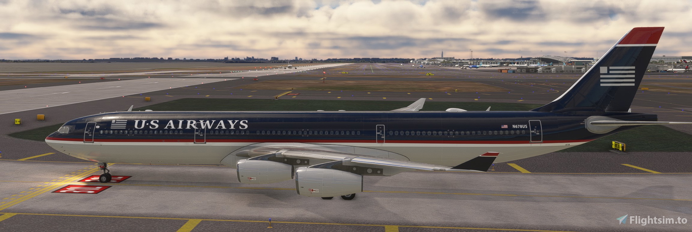 US AIRWAYS - N678US (FICTIONAL) for Microsoft Flight Simulator | MSFS