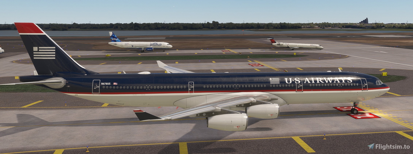 US AIRWAYS - N678US (FICTIONAL) for Microsoft Flight Simulator | MSFS